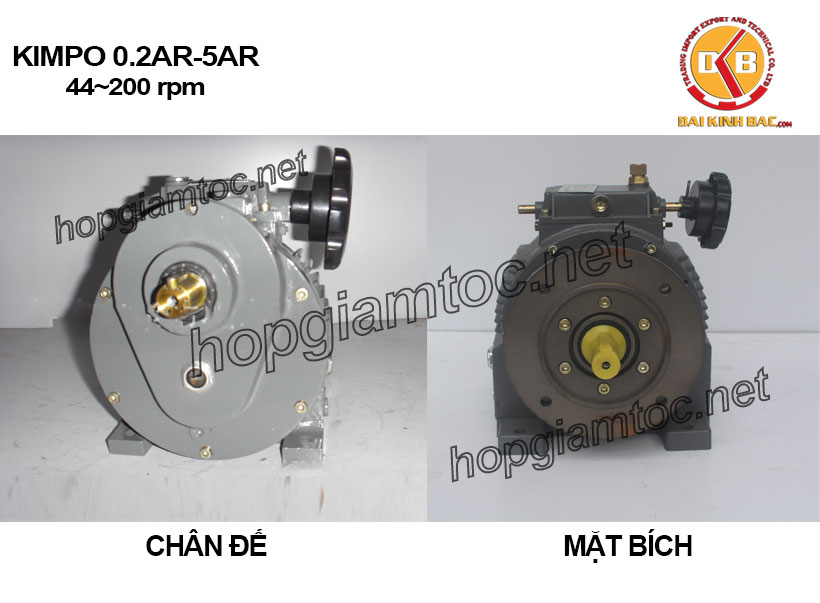 Motor điều tốc vô cấp 44~200rpm
